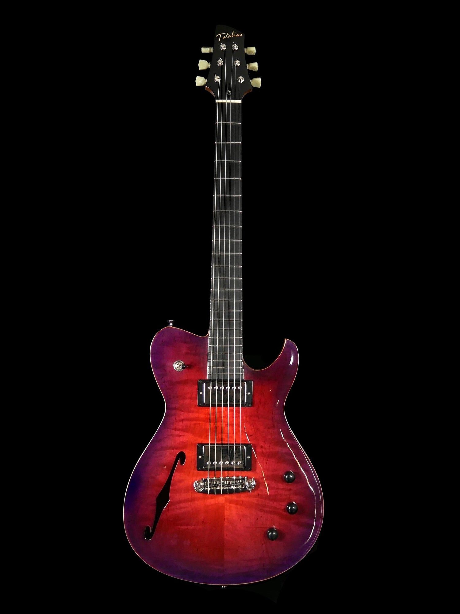 Tatalias HT | Custom Hand-Carved Hollow Body Guitar – Tatalias Guitars
